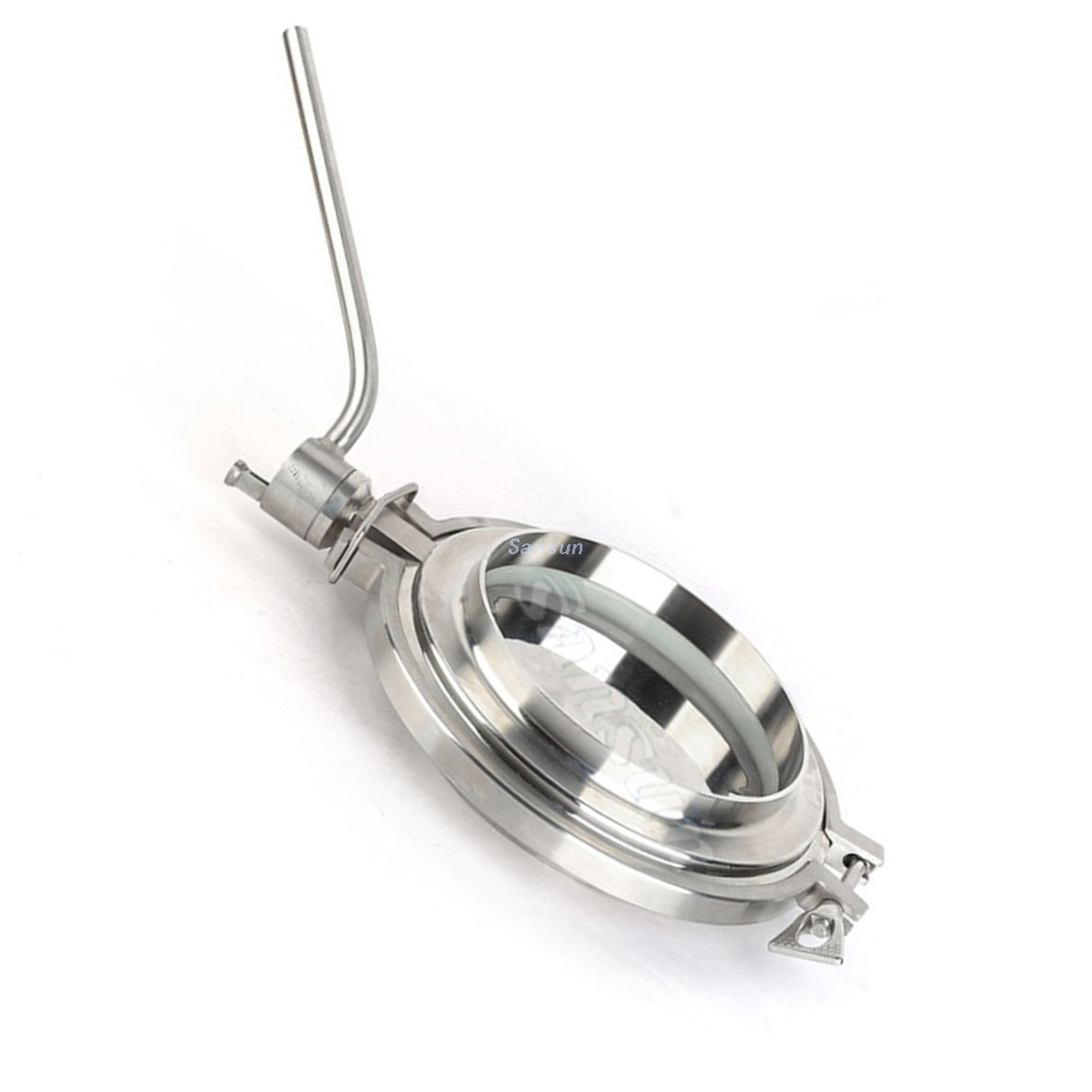 Sanitary Stainless Steel Weld Powder Butterfly Valve from China ...