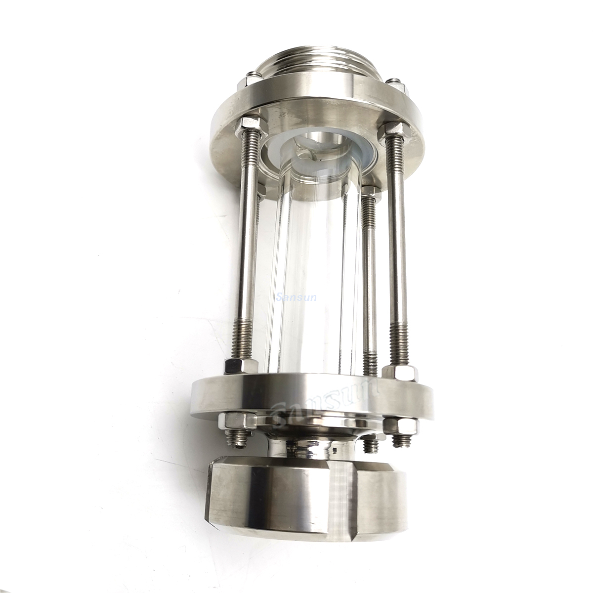 Sanitary Threaded Straight Sight Glass with Nut best price from China ...