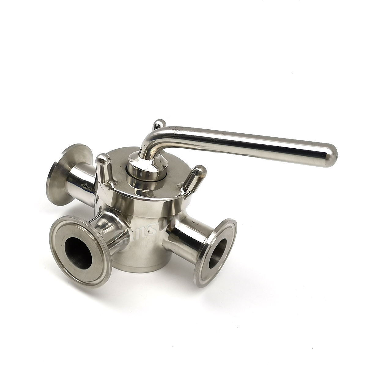 Sanitary Stainless Steel Manual Tri-clamp 3 Way Plug Valve from China ...