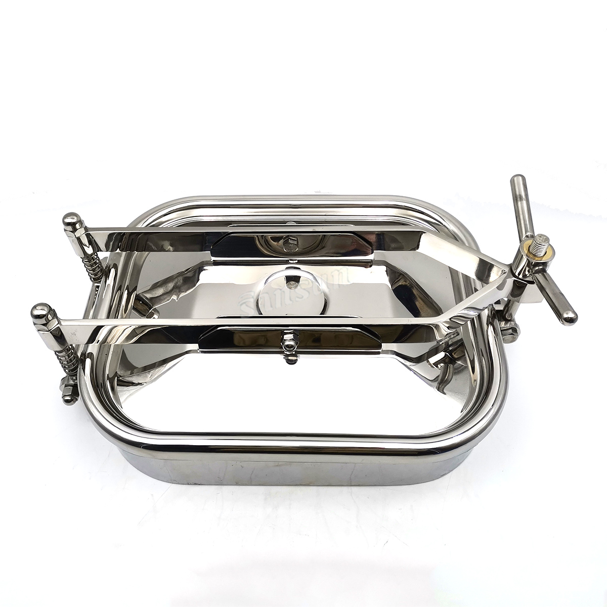 Sanitary Stainless Steel Rectangular Tank Manhole from China ...