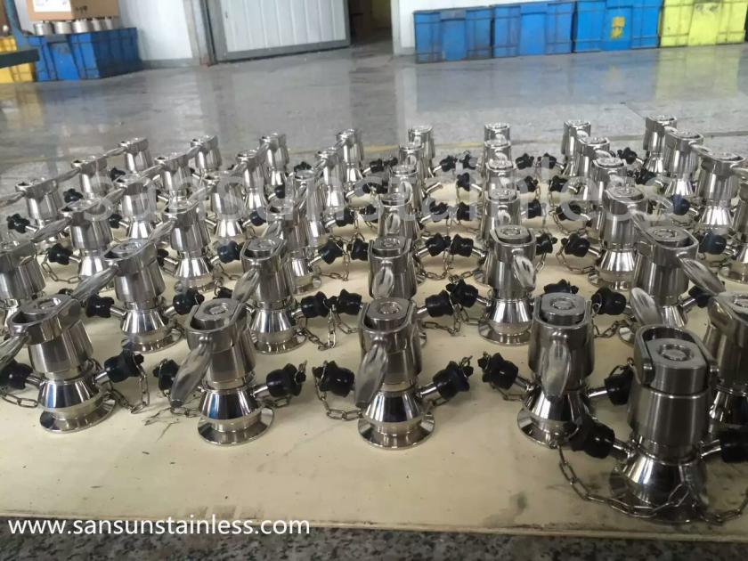 Stainless Steel Sanitary Aseptic Sampling Valve - Sansun