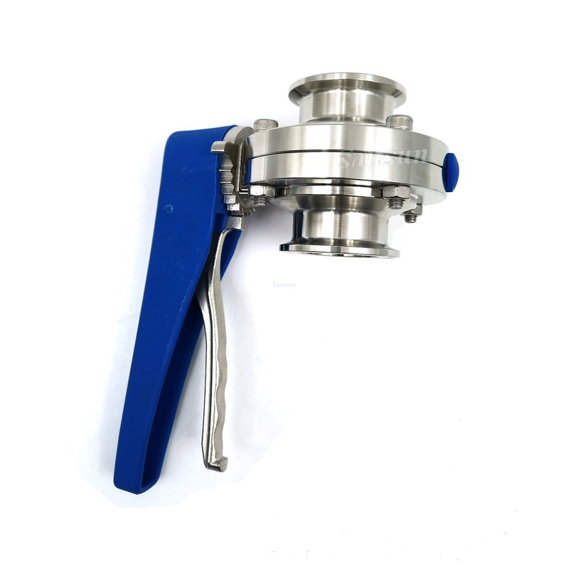 Tri Clover Compatible Pull Trigger Butterfly Valve from China ...