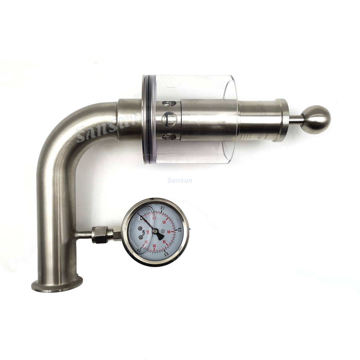 Sanitary Clamp Pressure Air Release Spunding Valve from China ...