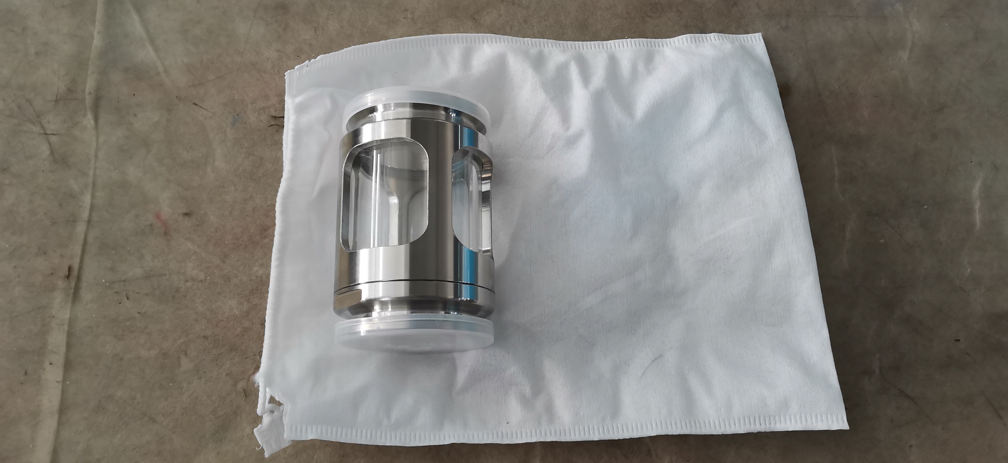 Sanitary Straight Sight Glass Tri Clamp with Stainless Steel Protect ...